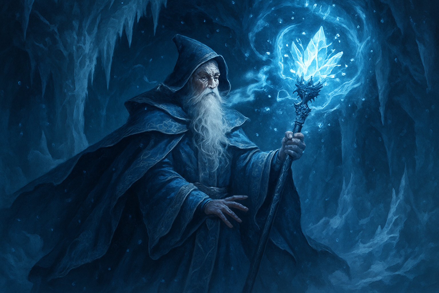 Staff of Frost: The Icy Companion for Spellcasters - Dice Scroller